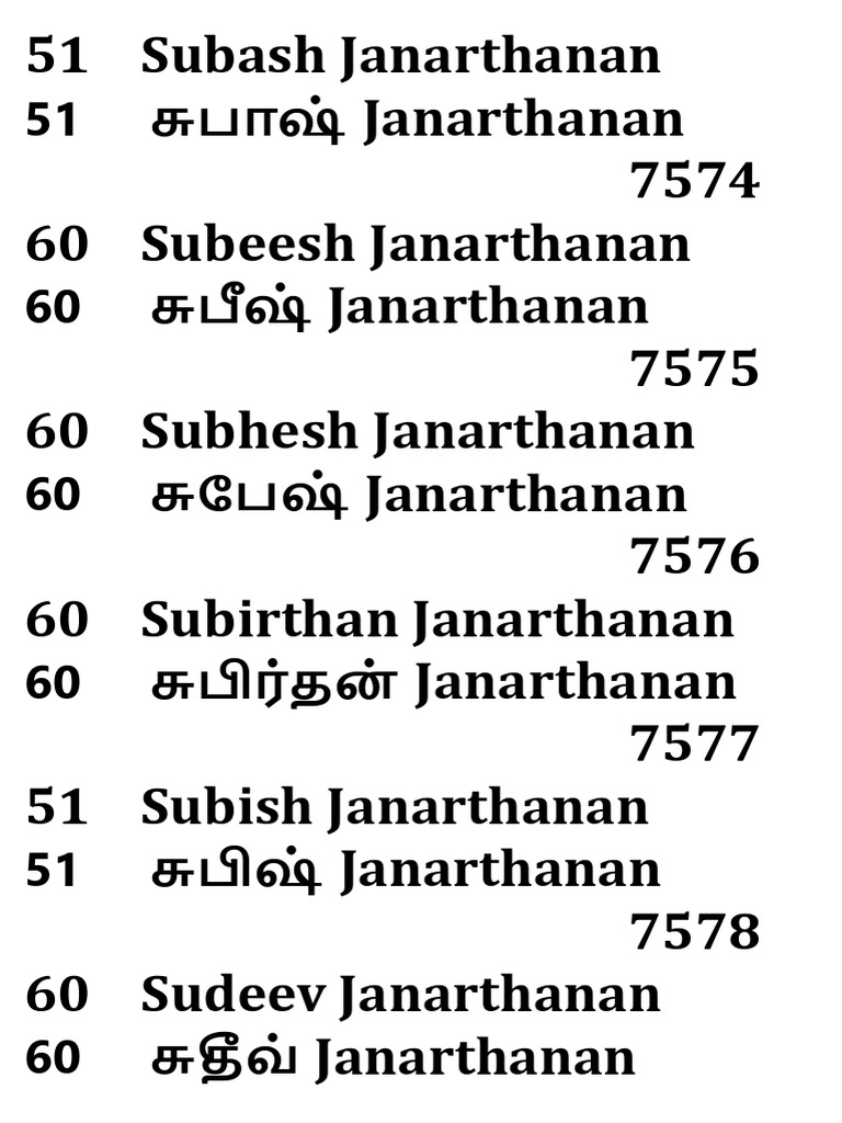 06F Only Numerology Number Matching Names With Father Full Name | PDF