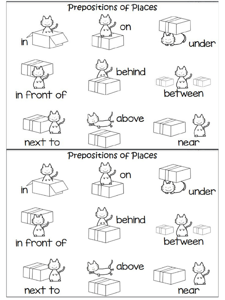 Prepo of Place | PDF