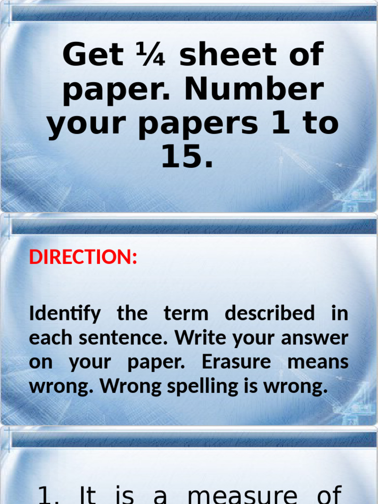 Earthquake Terminology Quiz | PDF | Earthquakes | Natural Events