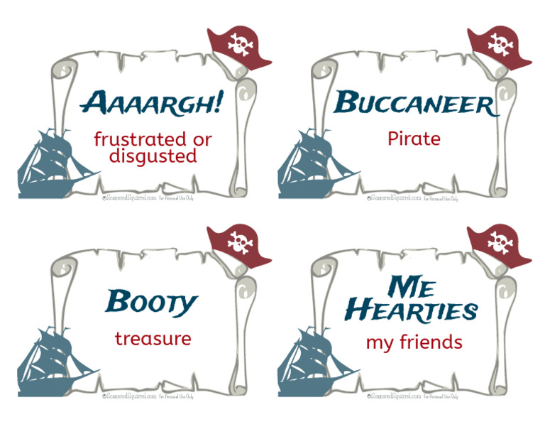 Pirate Sayings 2 | PDF
