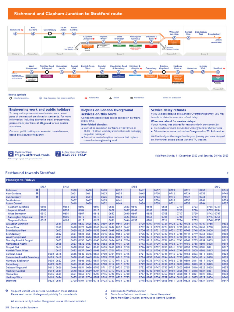 richmond-clapham-junction-stratford-london-overground-timetable | PDF ...