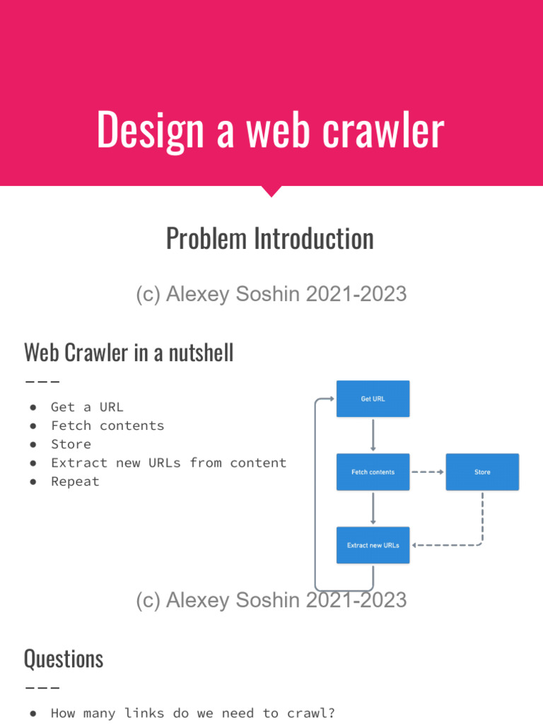 002 Design-a-web-crawler | PDF | Computer Engineering | Computer Architecture