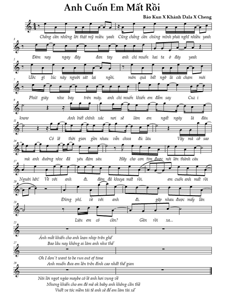 Anh Cuon em Mat Roi | PDF