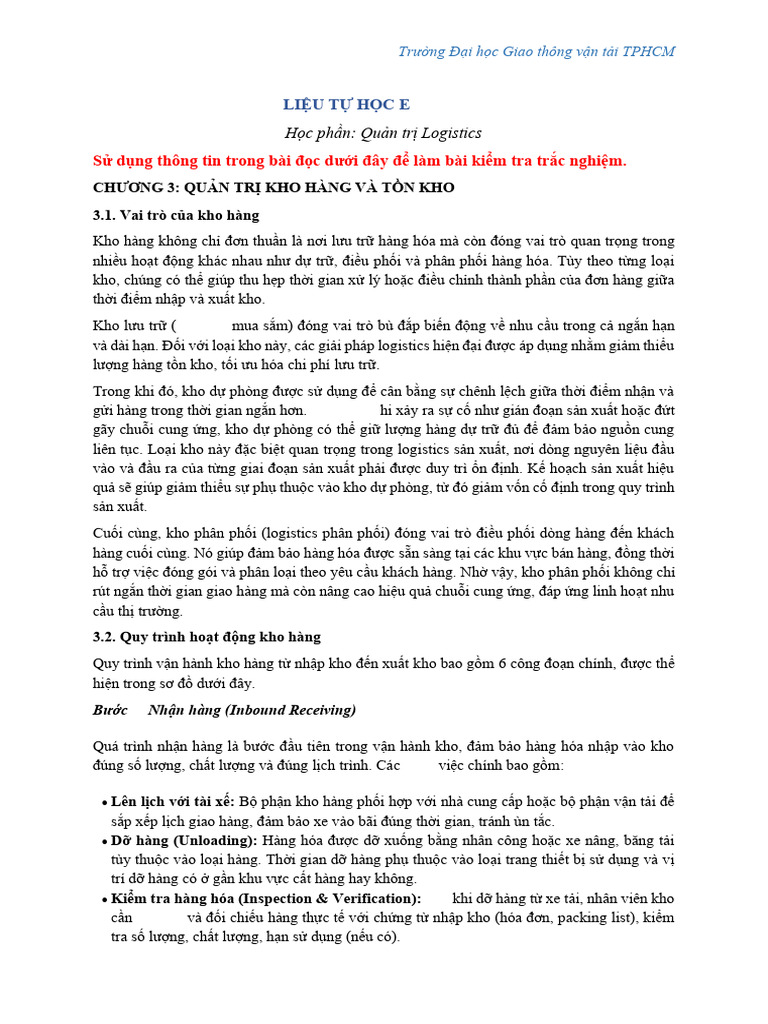 LoMa - E-Learning 3 | PDF