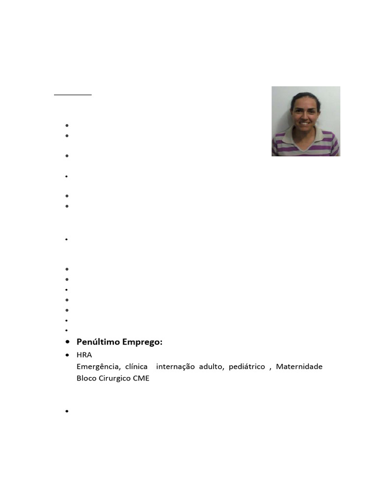 Currículo Simone | PDF