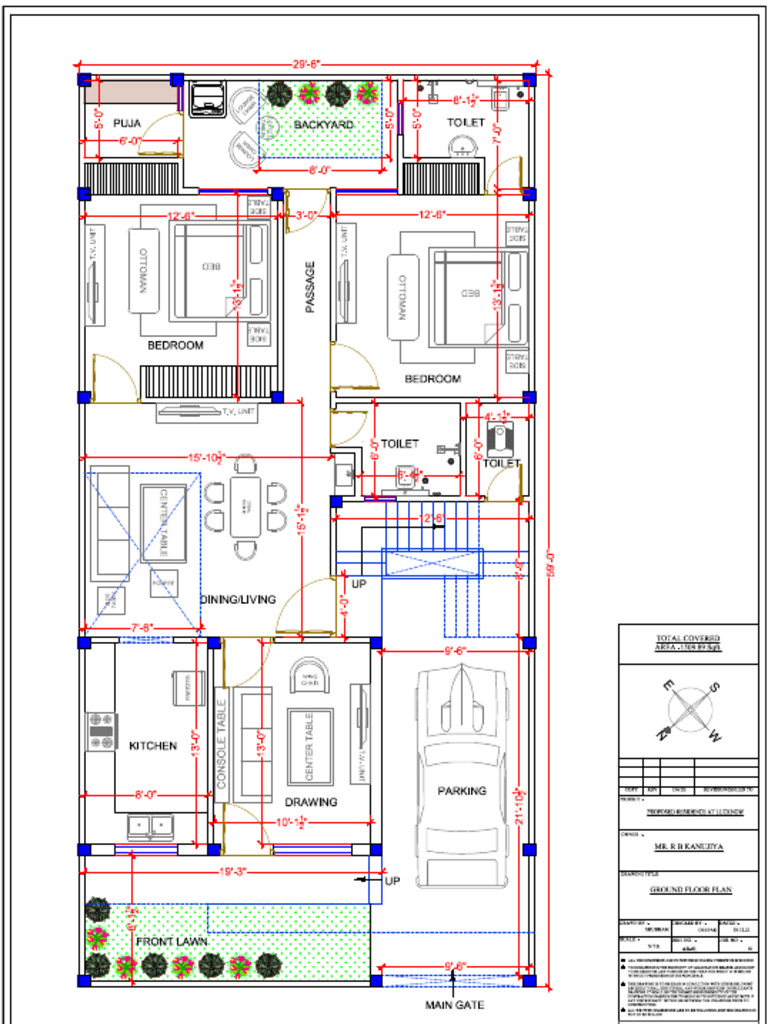 Architectural Floor Plan 4 6 | PDF