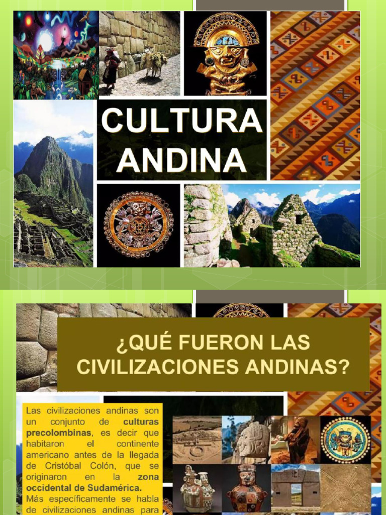 CULTURA ANDINAaa | PDF | Perú