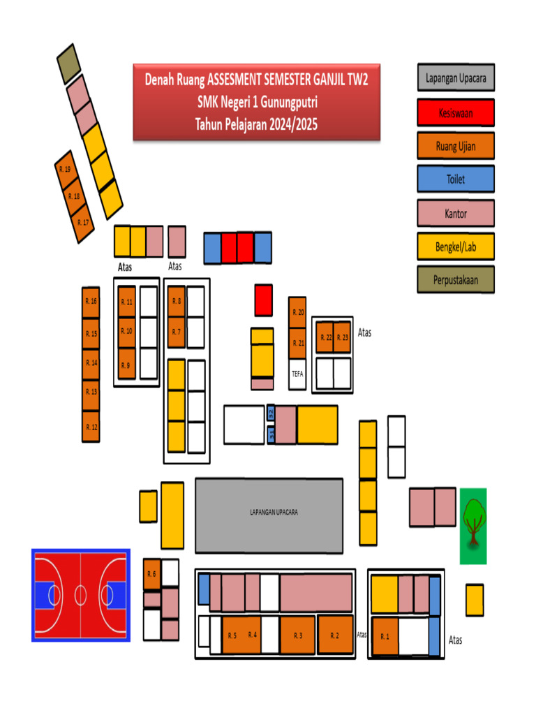 Denah ASG TW2 2024 | PDF