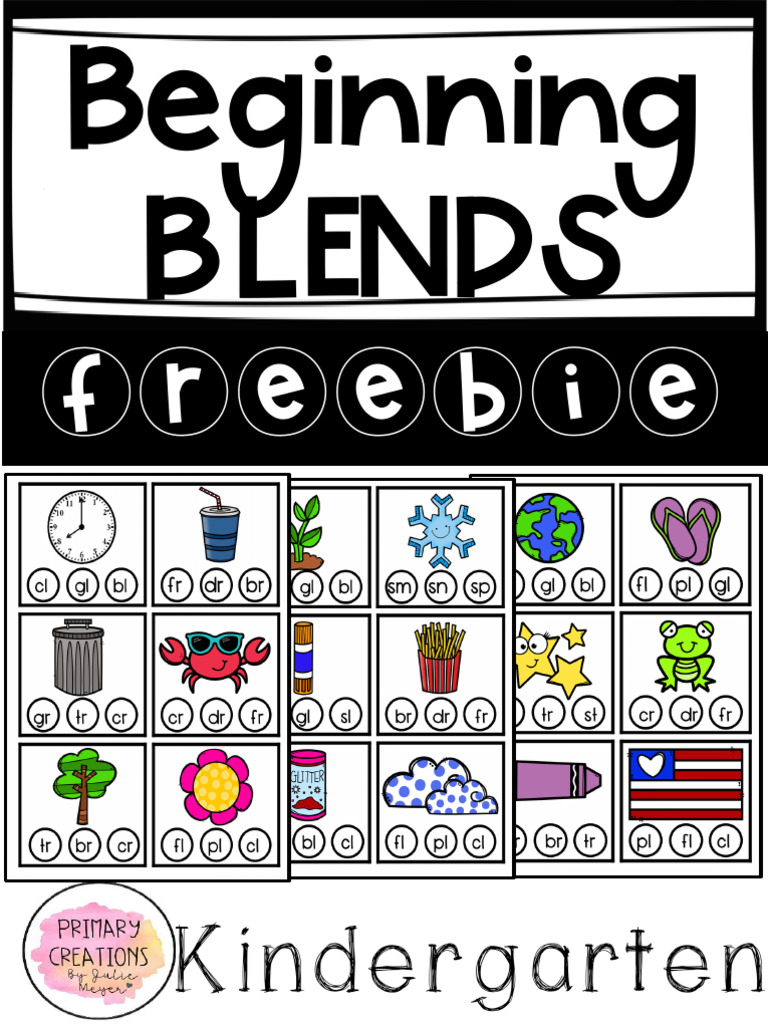 BeginningBlendsFREEBIE 1 | PDF