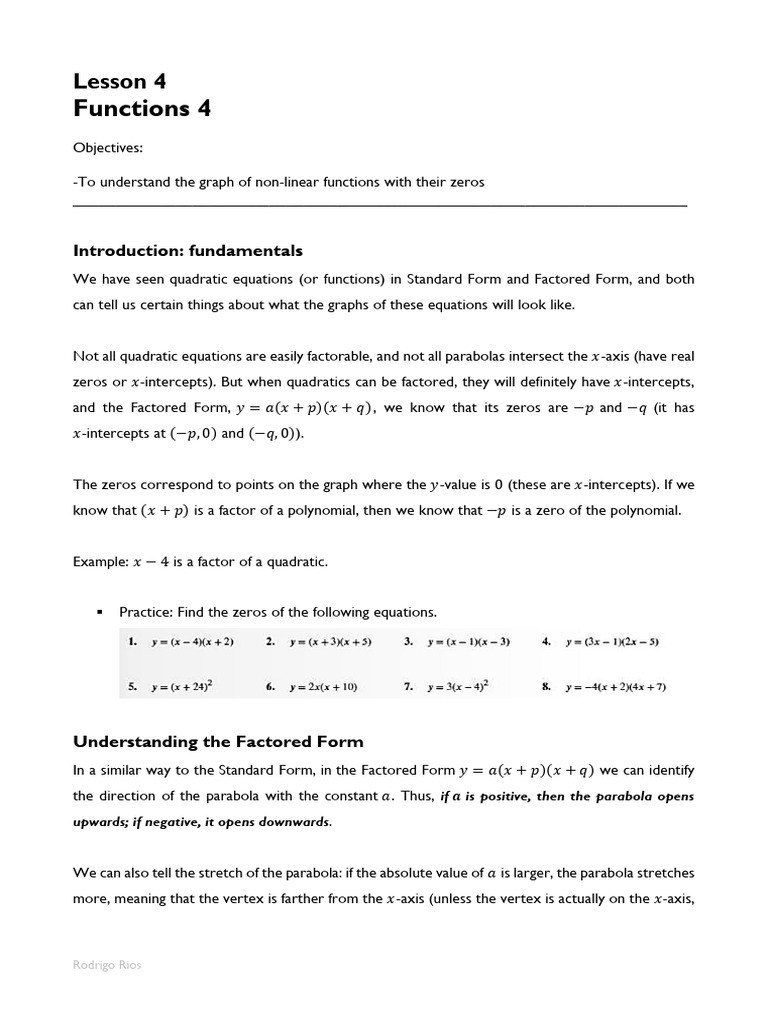 Lesson 5 - Functions 4 (ADM 5) | PDF | Mathematical Concepts | Mathematics