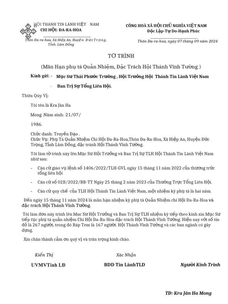 To Trinh Man Nhiem Phu Ta Mong | PDF