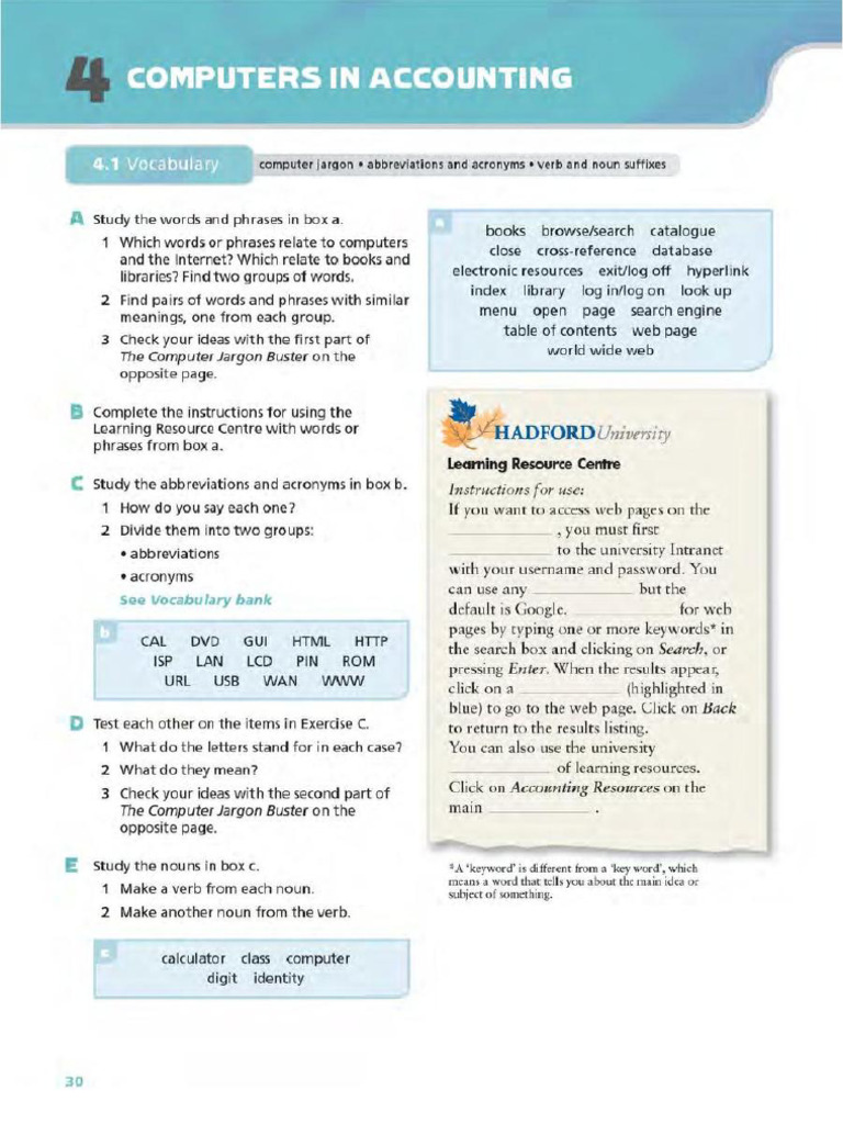 Computers in Accounting | PDF
