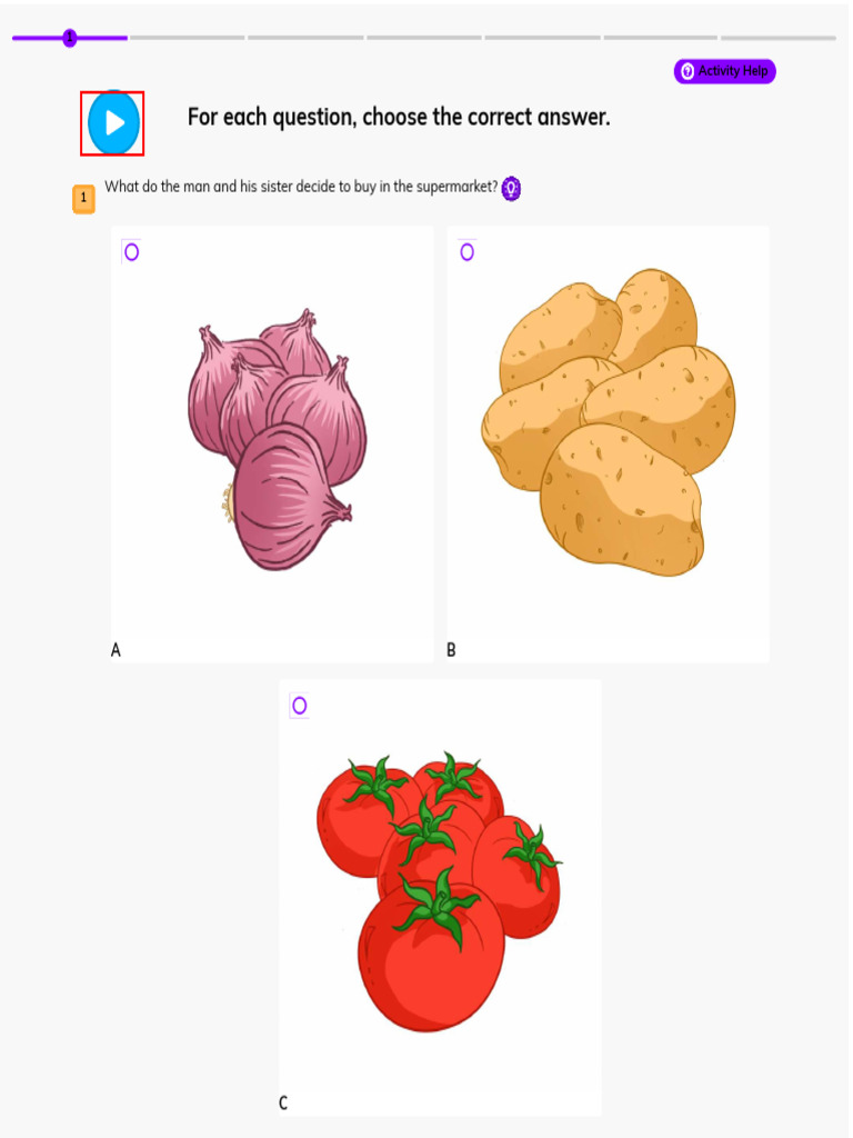 Listening, Part 1, Activity 1 | PDF