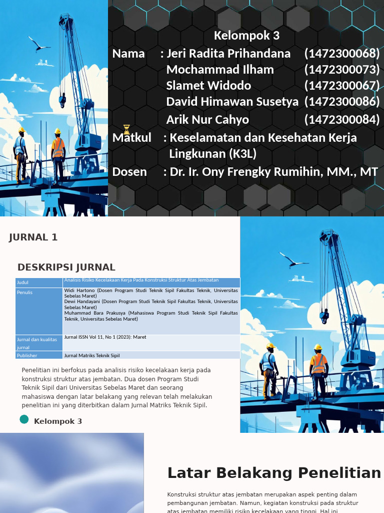 Presentasi Review Jurnal K3 Rev2 | PDF