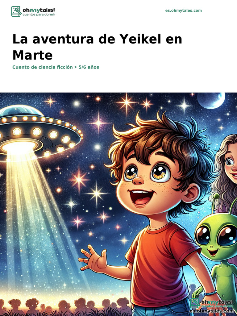 La aventura de Yeikel en Marte | PDF | Marte | Astronomía