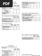 Cost Value Reconciliation Template | PDF | Forecasting