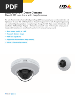 Datasheet Axis p3737 Ple Panoramic Camera en US 413348 (102934) | PDF ...