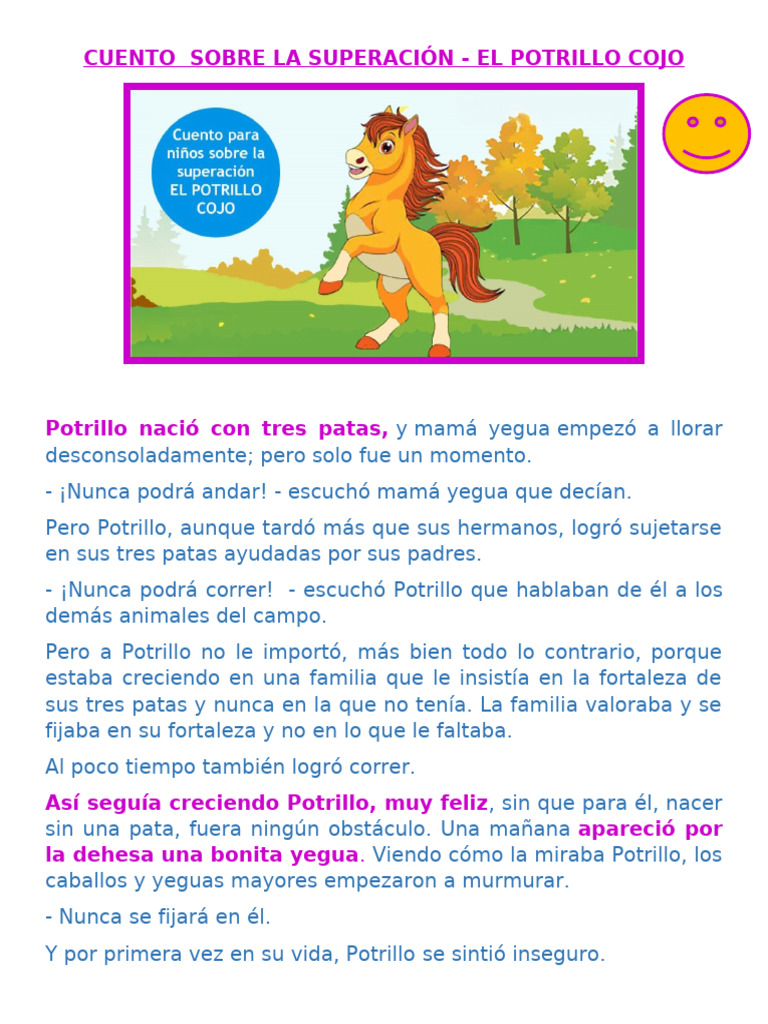 Superación del Potrillo Cojo | PDF | Caballos