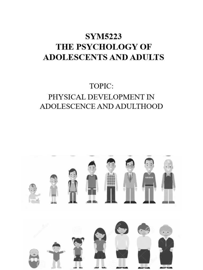 2 - PHYSICAL DEVELOPMENT in Adolescence and Adulthood | PDF | Puberty ...