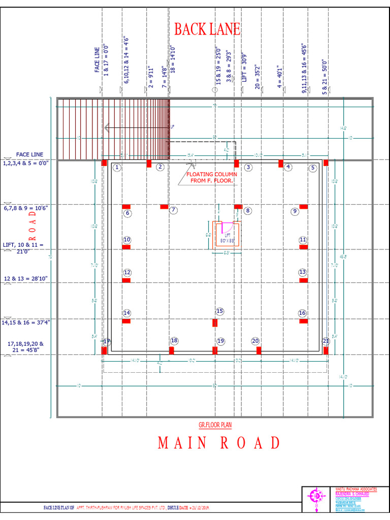 Detailed Floor Plan for Apartment Project | PDF