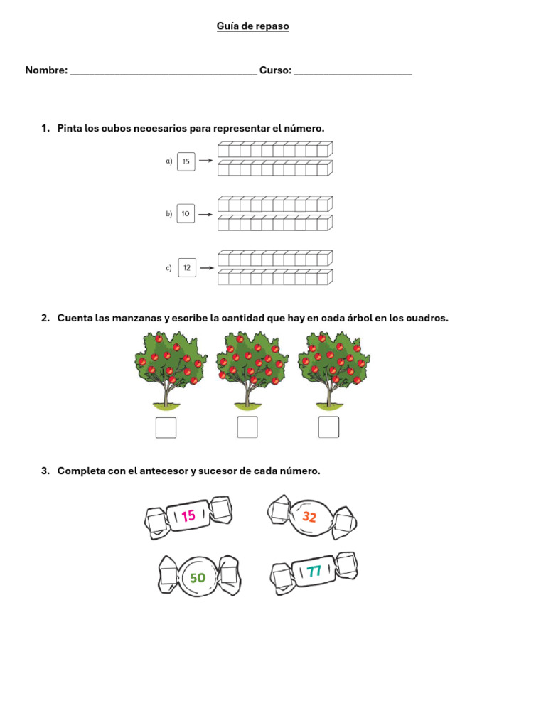 Guía de Repaso 2 | PDF
