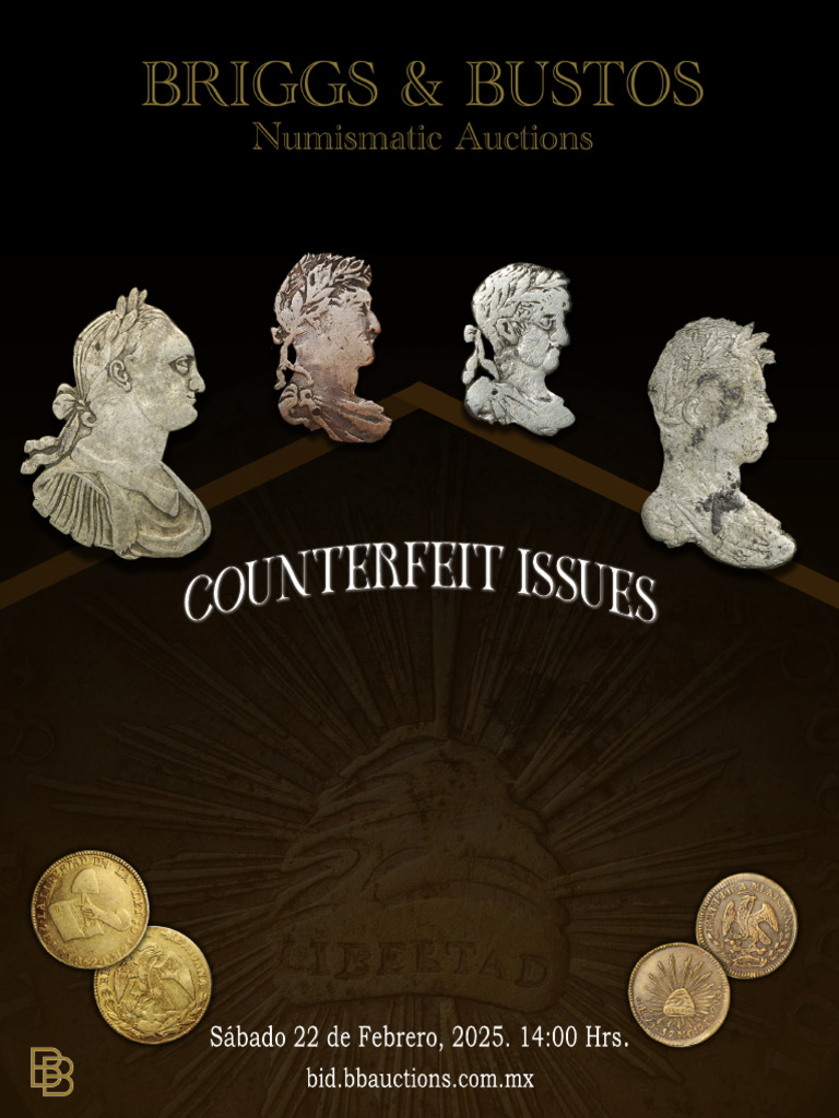 B&B - Counterfeit Issues Subasta 22feb24 | PDF | Subasta | Cobre