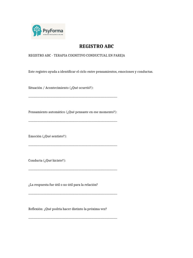 05 Registro ABC | PDF