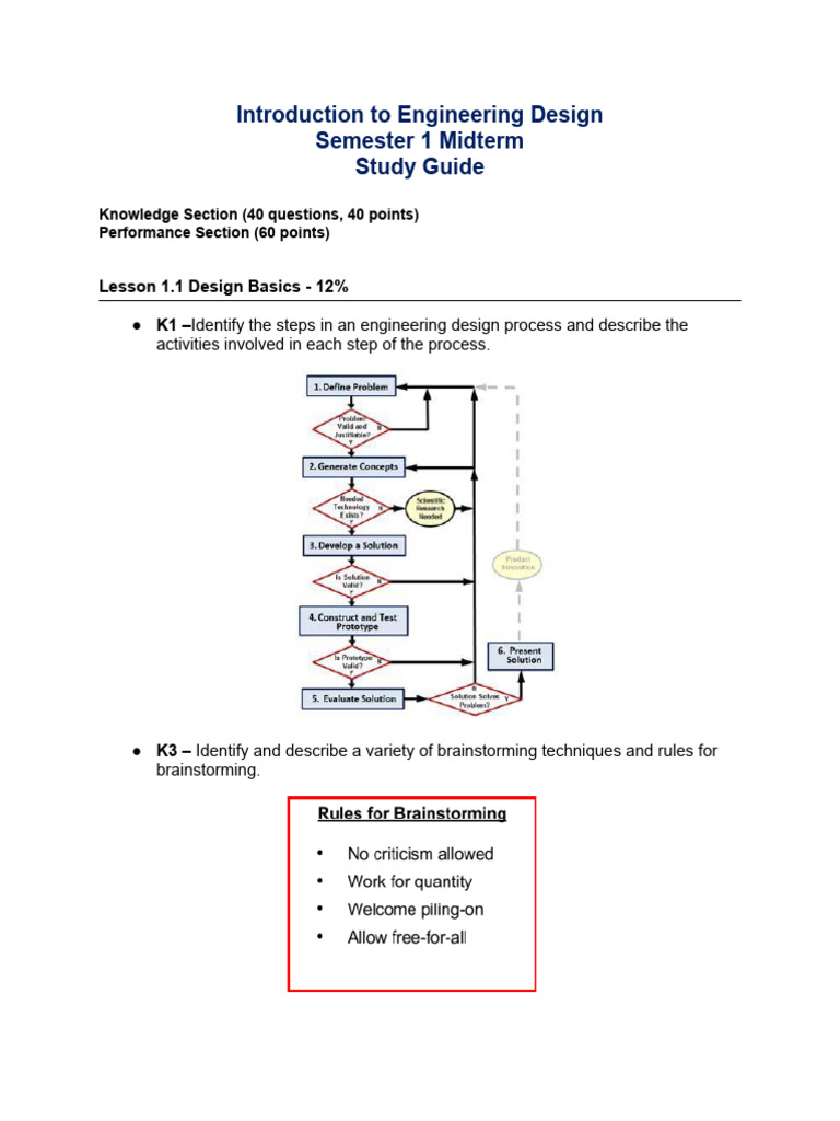 Introduction To Engineering Design | PDF | Quartile | Median