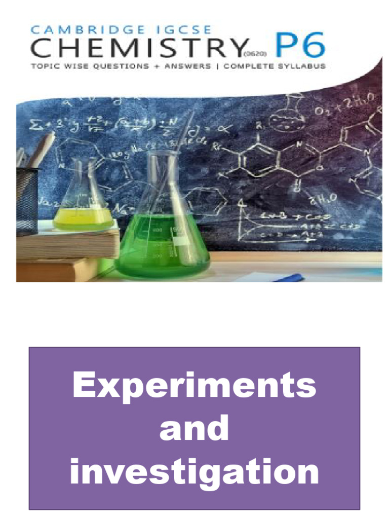 p6 - Investigation Final Revision-2 | PDF | Chemistry | Titration