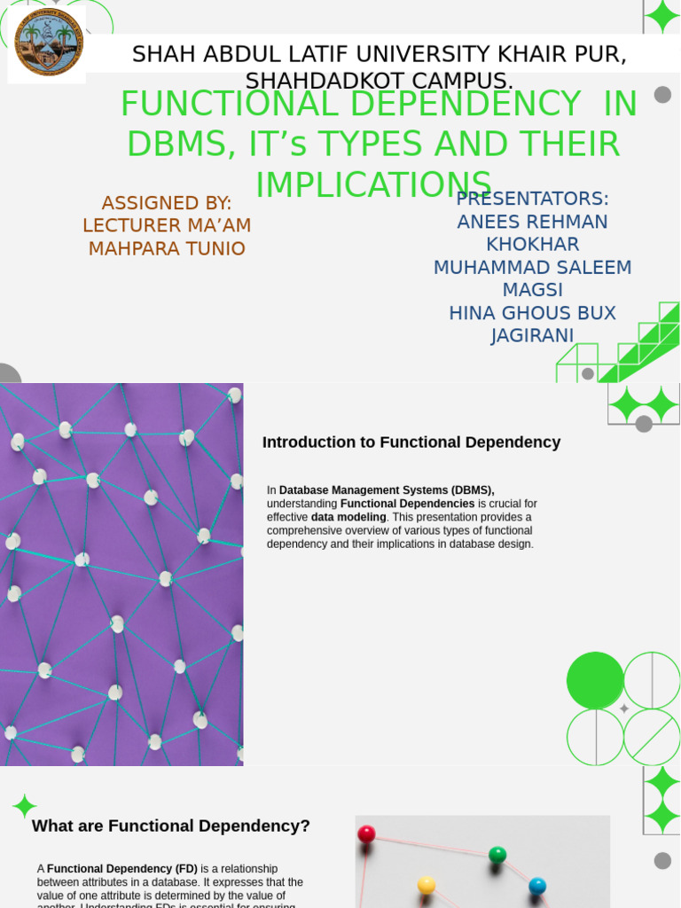 Types of Functional Dependency in DBMS | PDF | Databases | Software Design