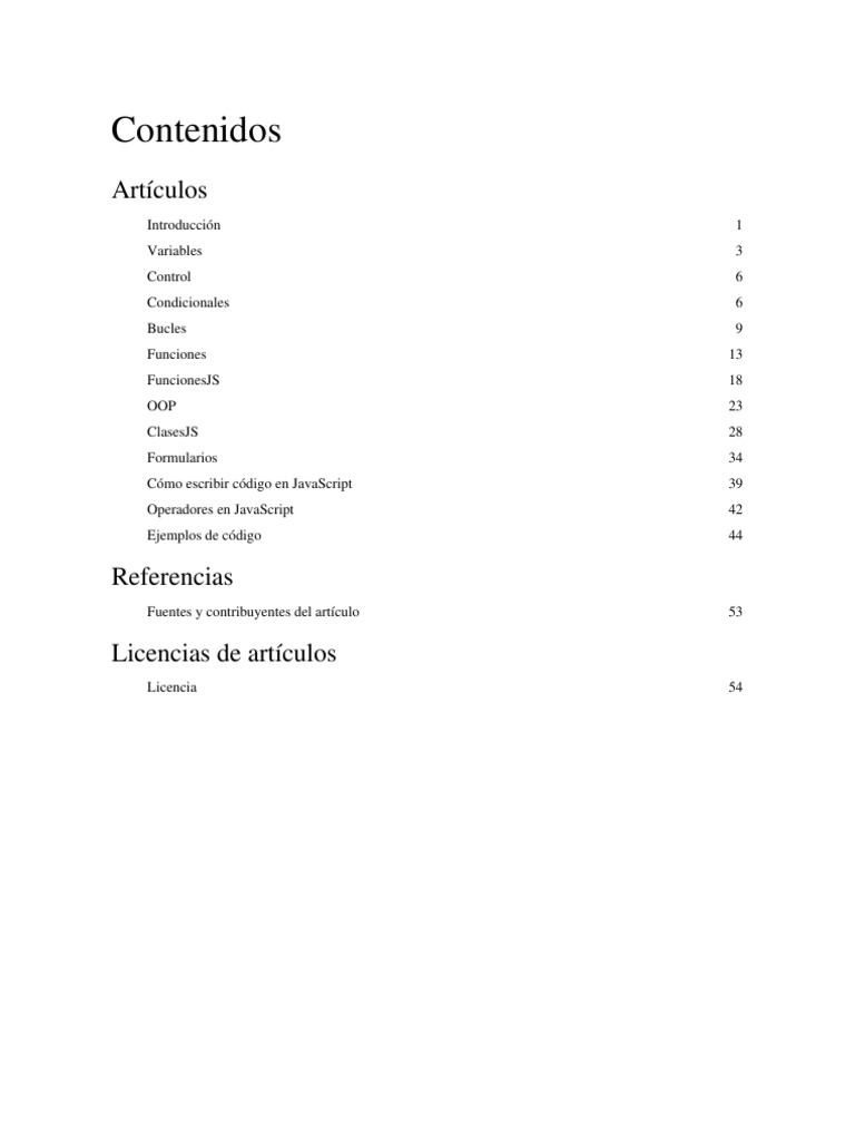 Manual De Javascript Pdf Lenguaje De Programación Script Java