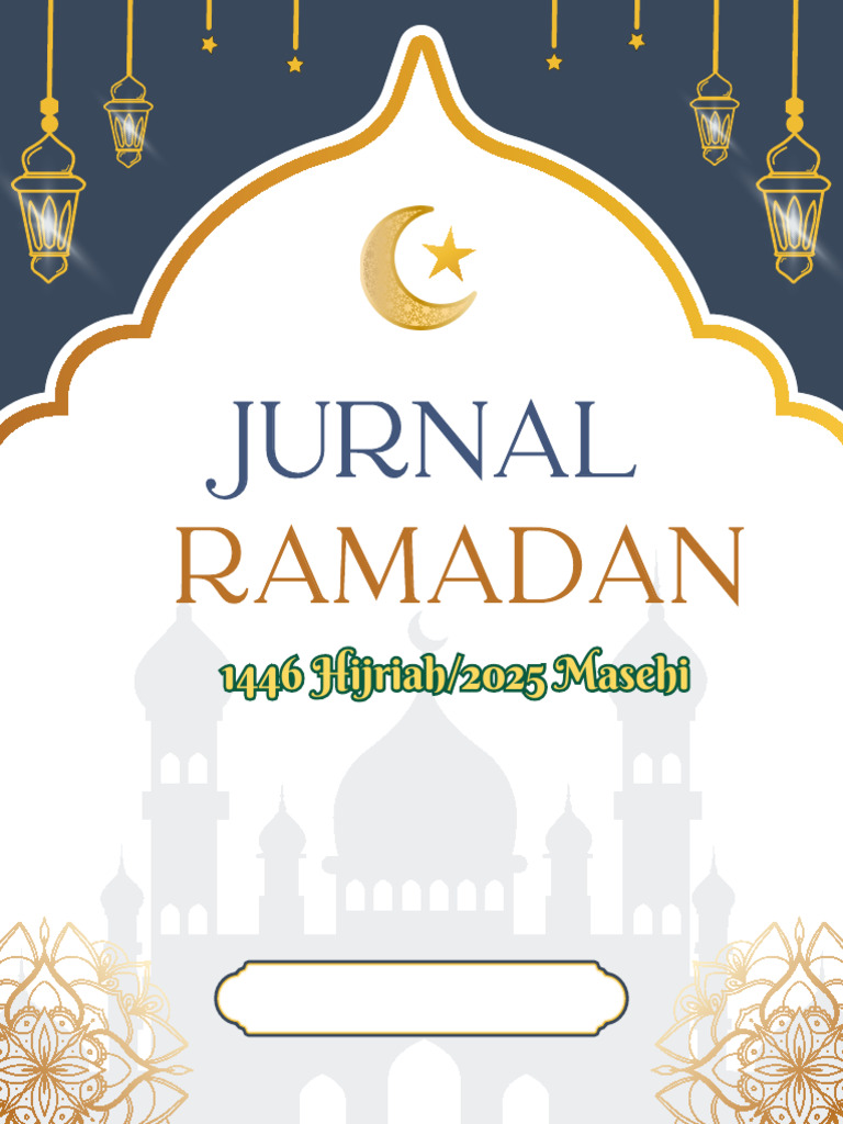 Jurnal Ramadhan 1446 H2025 | PDF