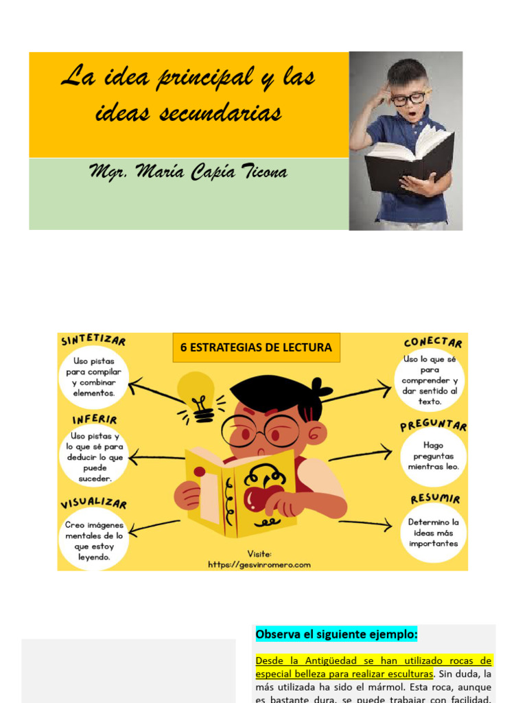 La Idea Principal y Las Ideas Secundarias | PDF | Delphi | Apolo