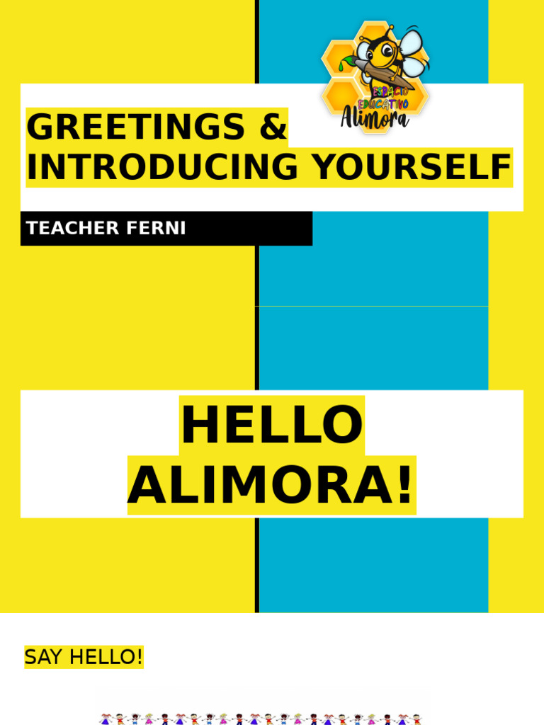 Greetings & Introducing Yourself | PDF