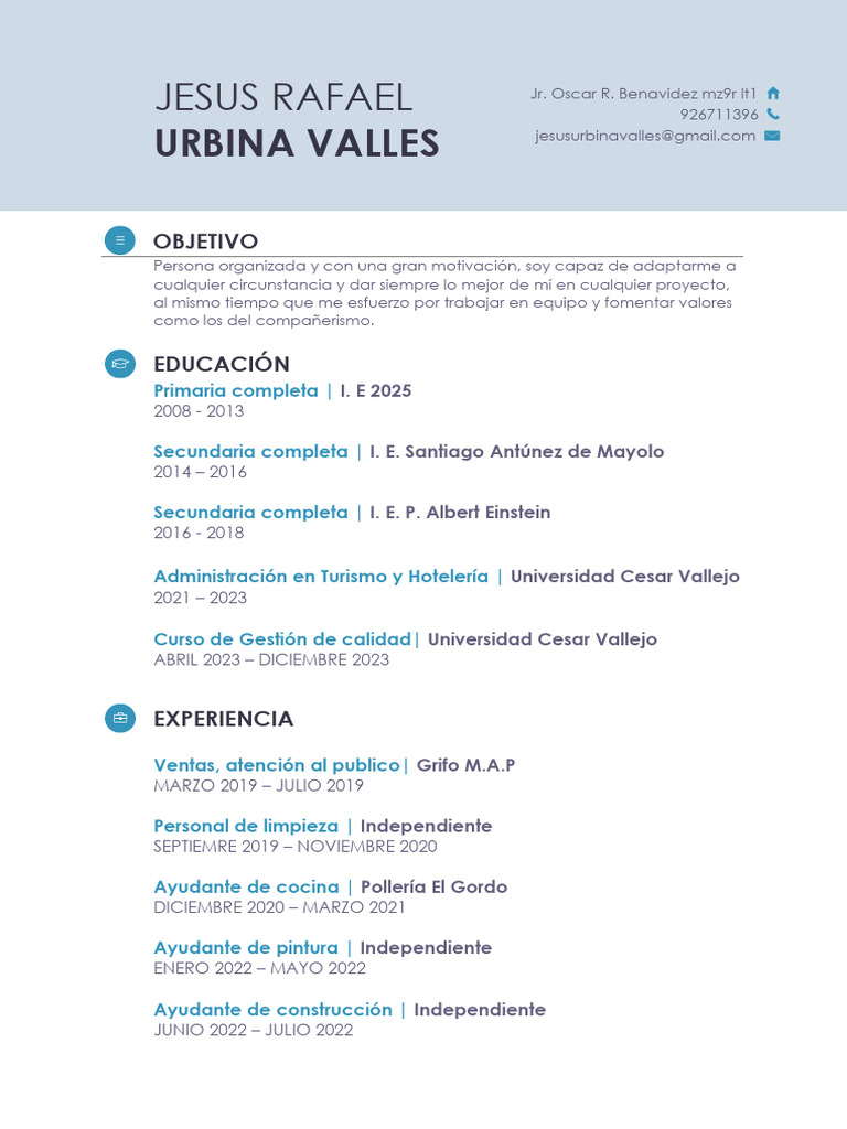 Curriculum Jesus | PDF