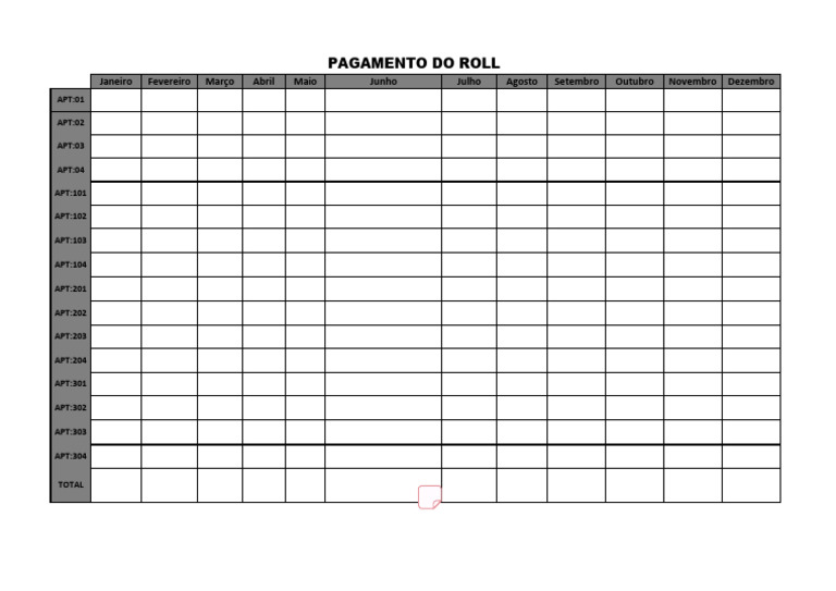 Planilha Do Prédio | PDF