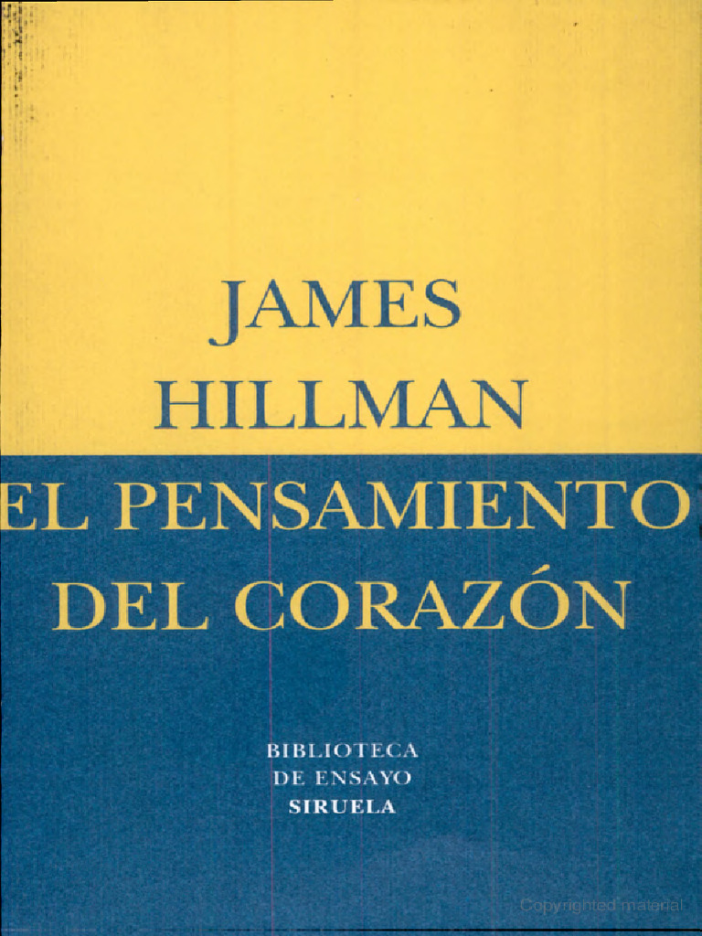 El Pensamiento Del Corazon - James Hillman | PDF