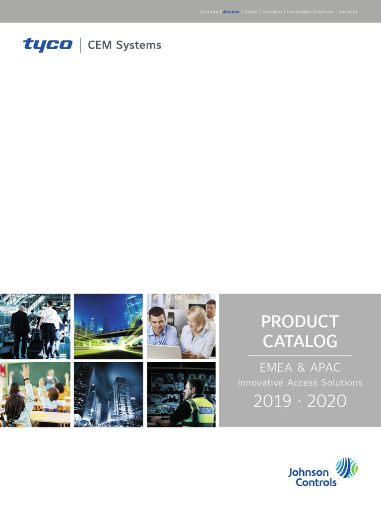 CEM Systems Access Control Solutions | PDF | Access Control | Biometrics
