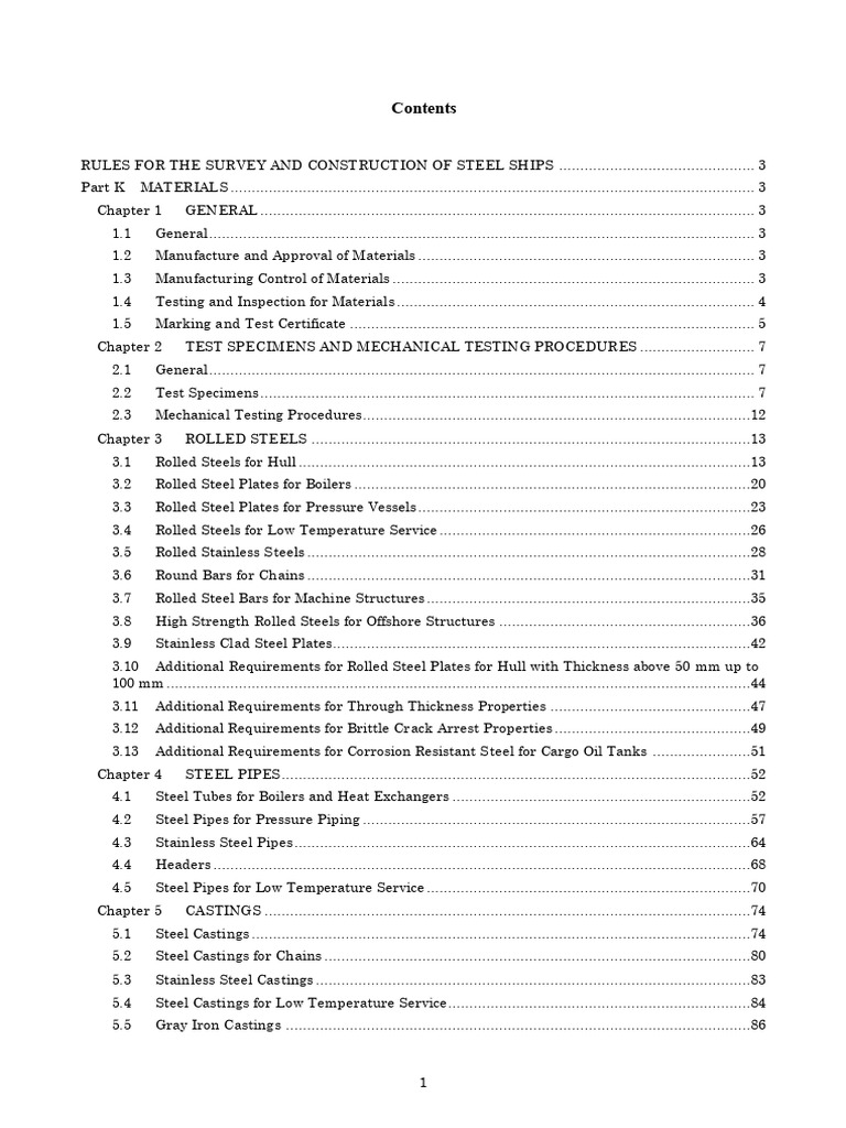 Rules for the Survey and Construction of Steel Ships and Guidence 430 ...