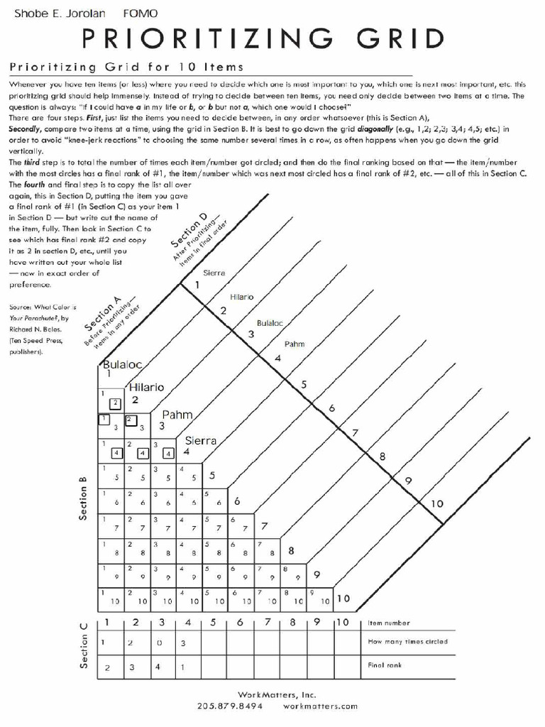 FOMO-PRIORITIZING_GRID | PDF