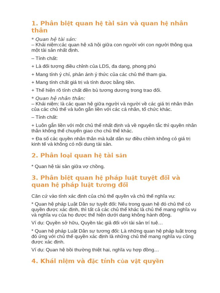 Cau Hoi Va Dap An Luat Dan Su 2 | PDF