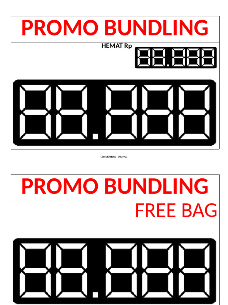 Posm Harga Promo Bundling | PDF