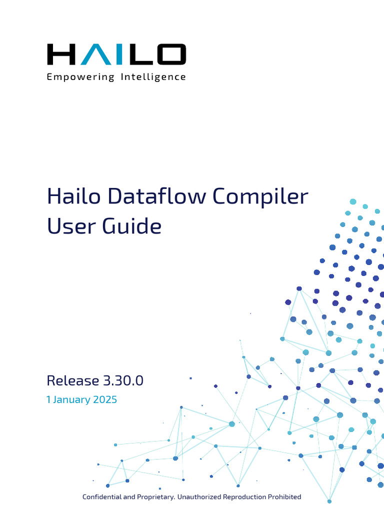 Hailo Dataflow Compiler v3.30.0 User Guide | PDF | Compiler | Program Optimization