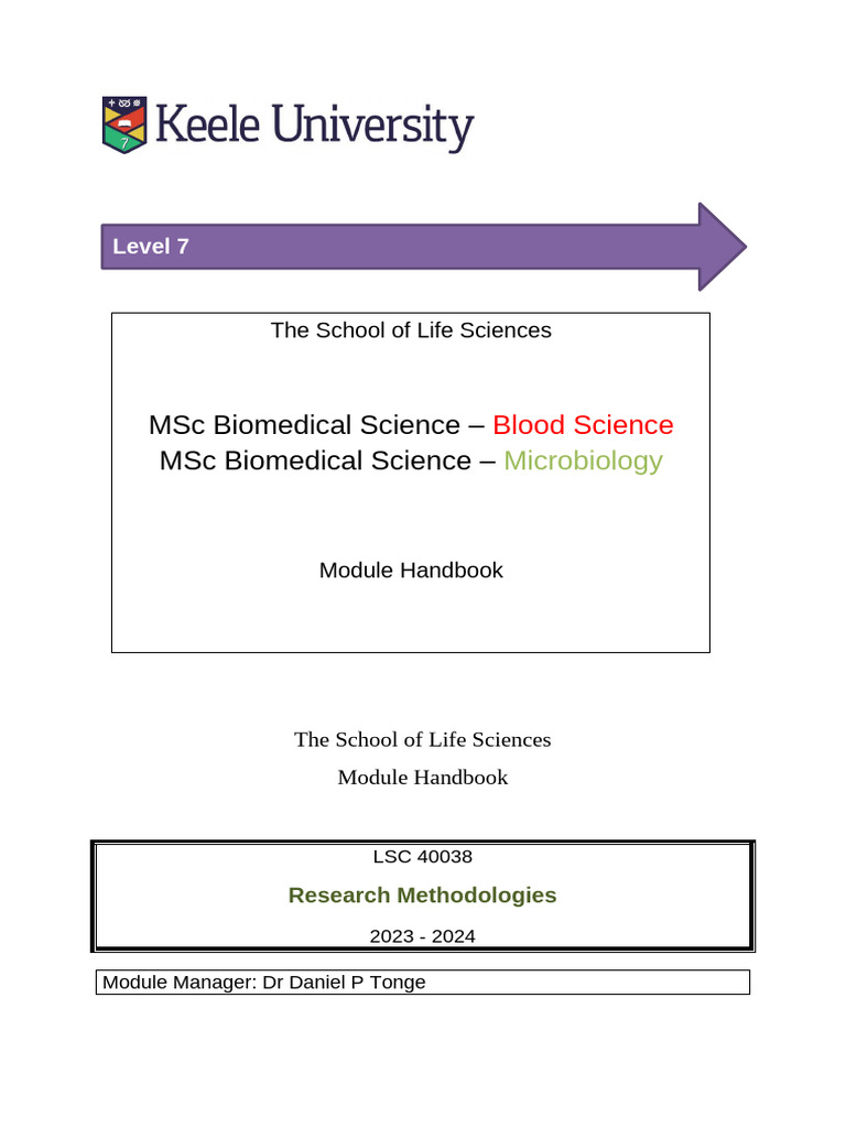 LSC 40038_ModuleHandbook_2023_24_UPDATE | PDF | Learning | Knowledge