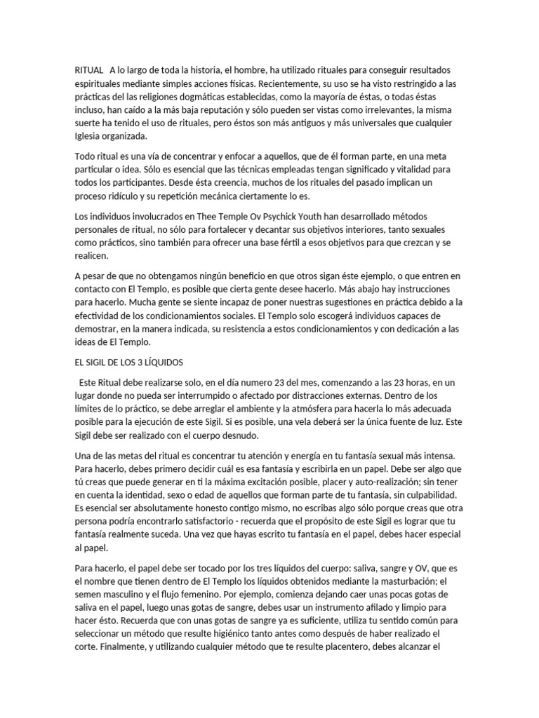 El Libro Gris Parte 2 | PDF | Rituales