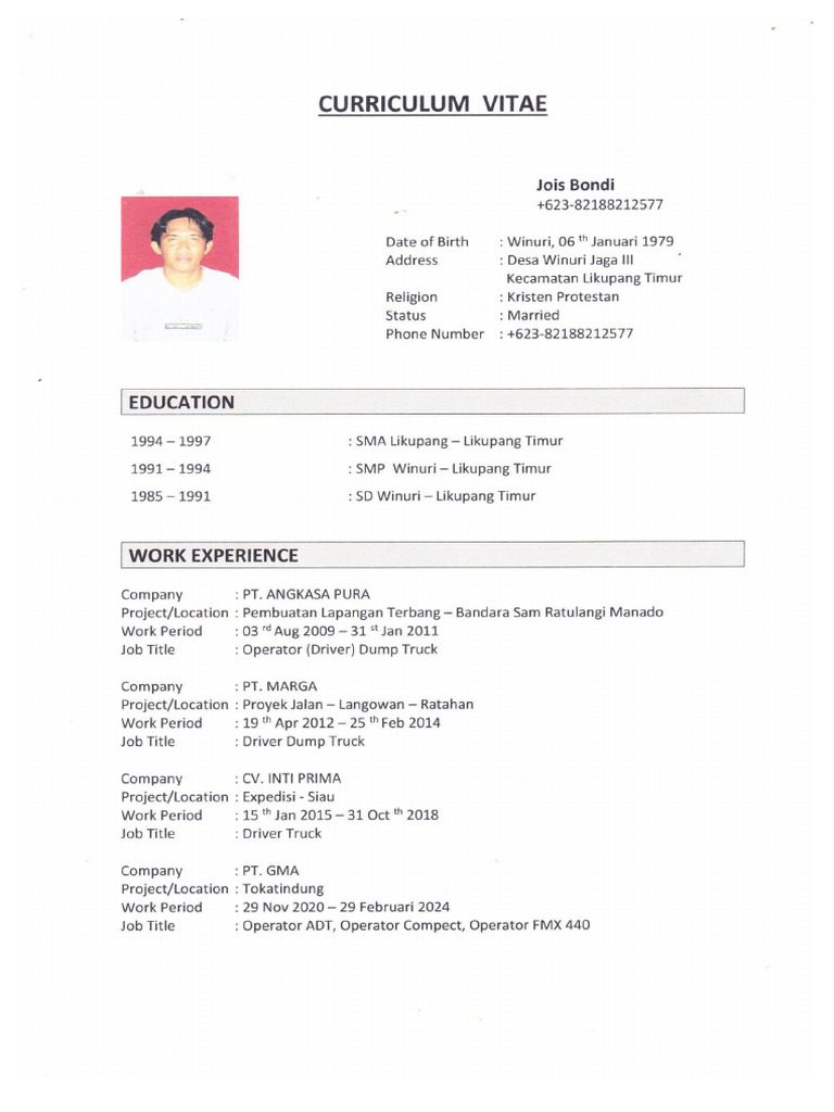 Berkas Scan Jois Bondi | PDF