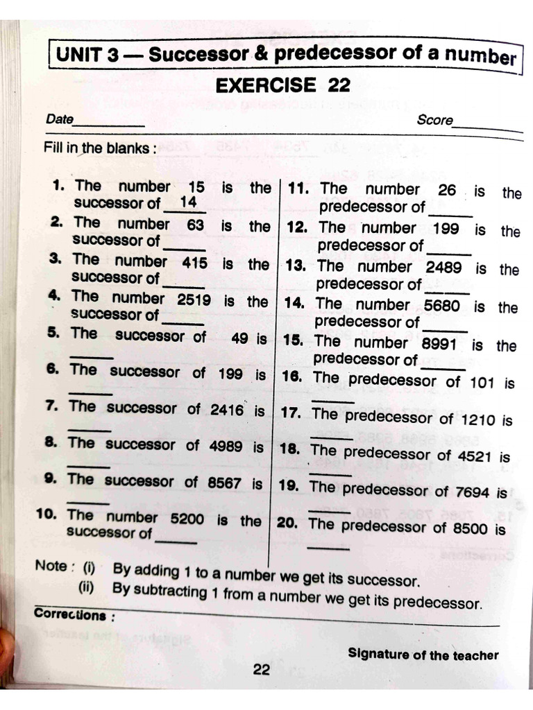 Successor & Predecessor | PDF