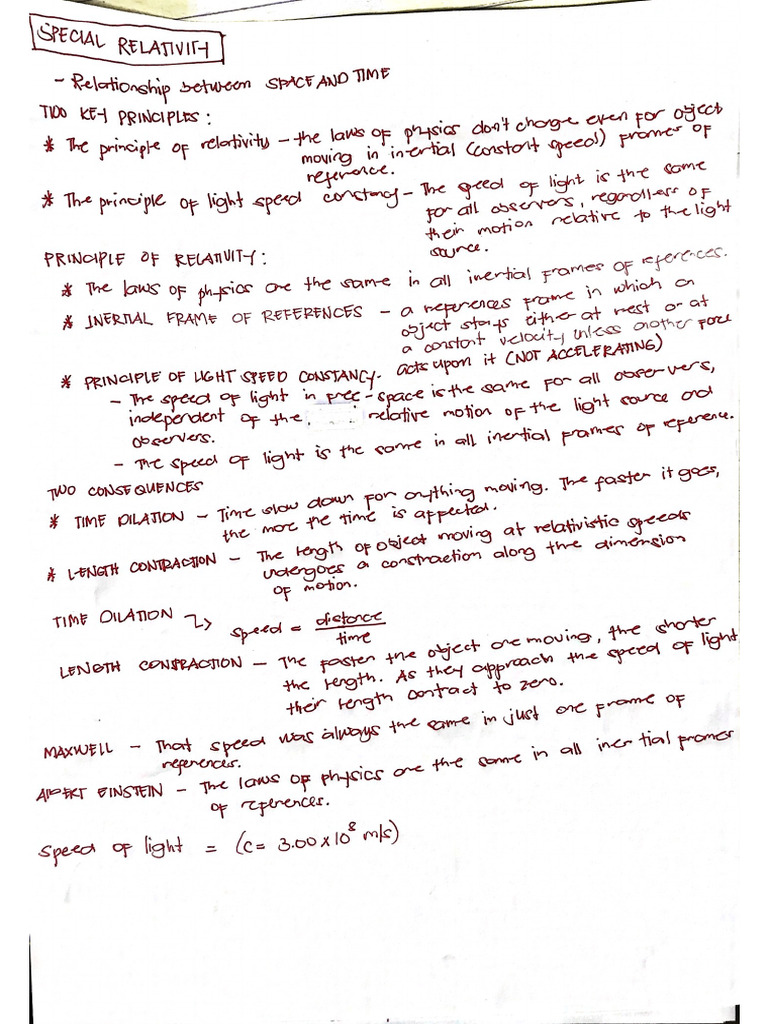 MODERN PHYSICS Reviewer | PDF