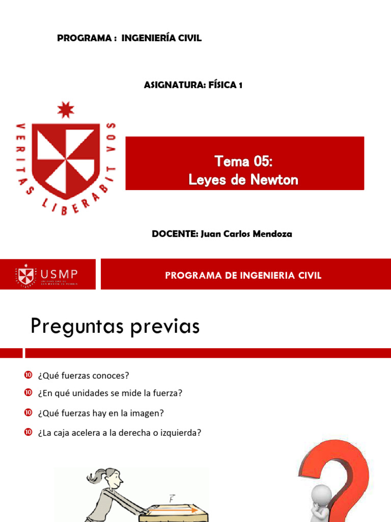 Leyes de Newton en Ingeniería Civil | PDF | Fuerza | Las leyes del ...