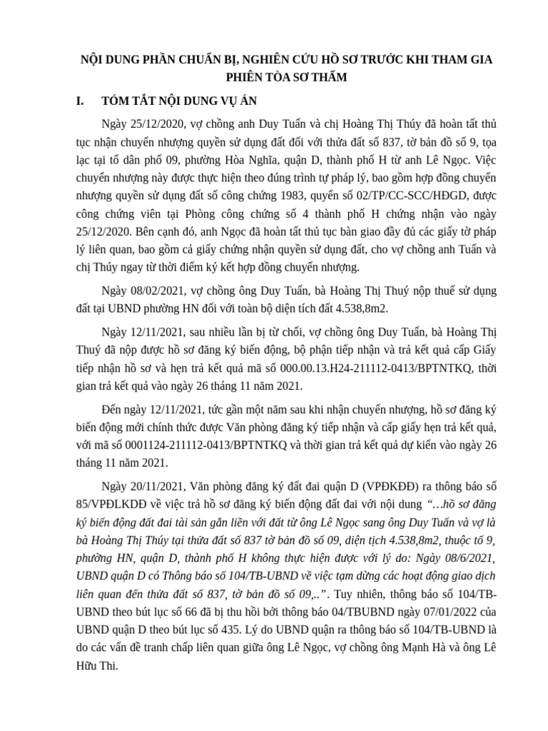 Bài Thu Ho CH LS - HC 16 | PDF